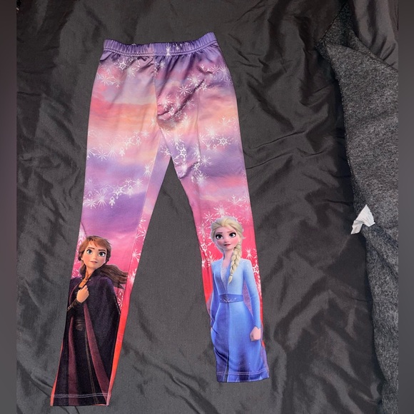 Disney | Bottoms | Girls Anna And Elsa Frozen 2 Leggings | Poshmark